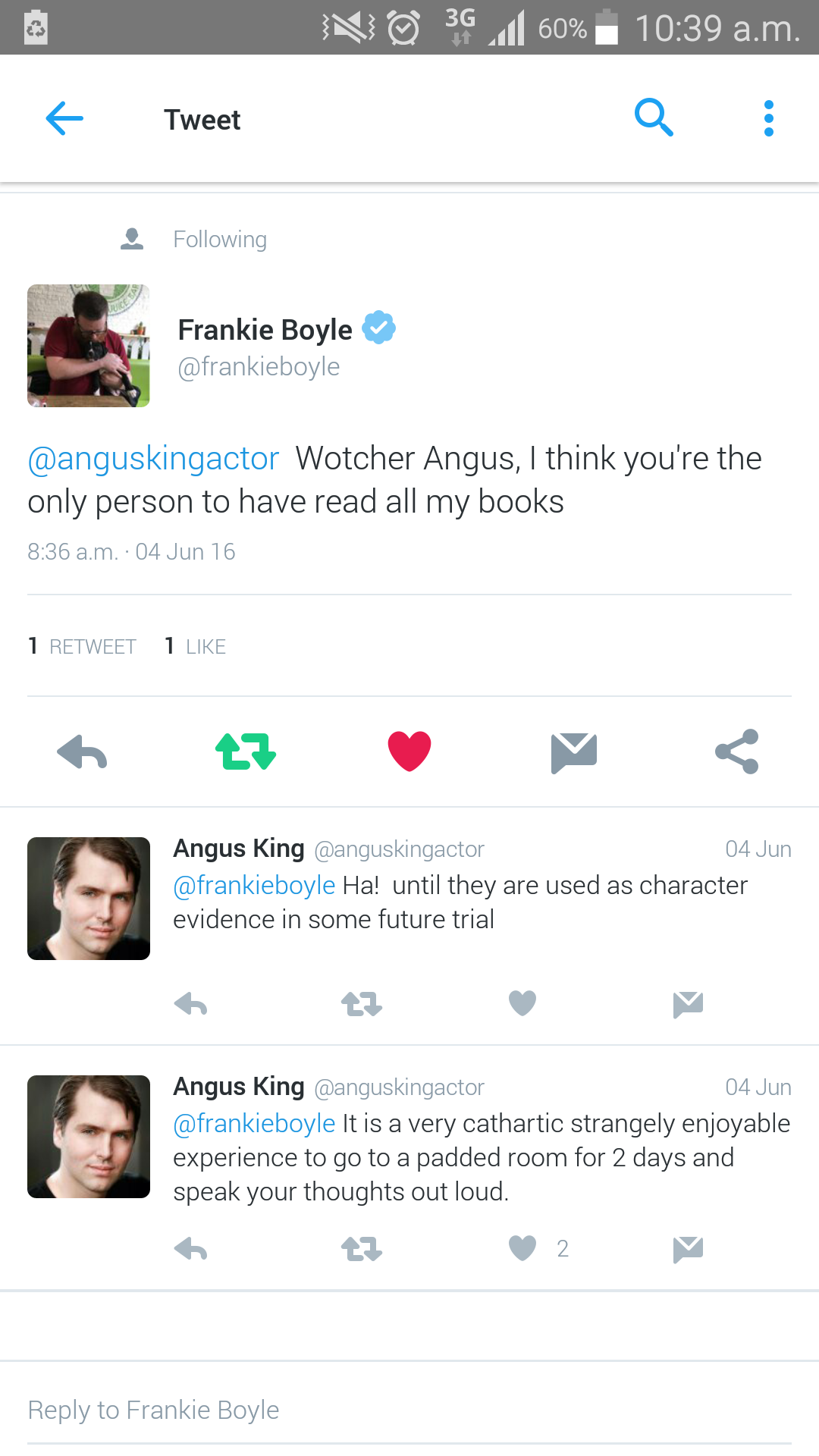 Angus King – Scottish Actor & Voiceover